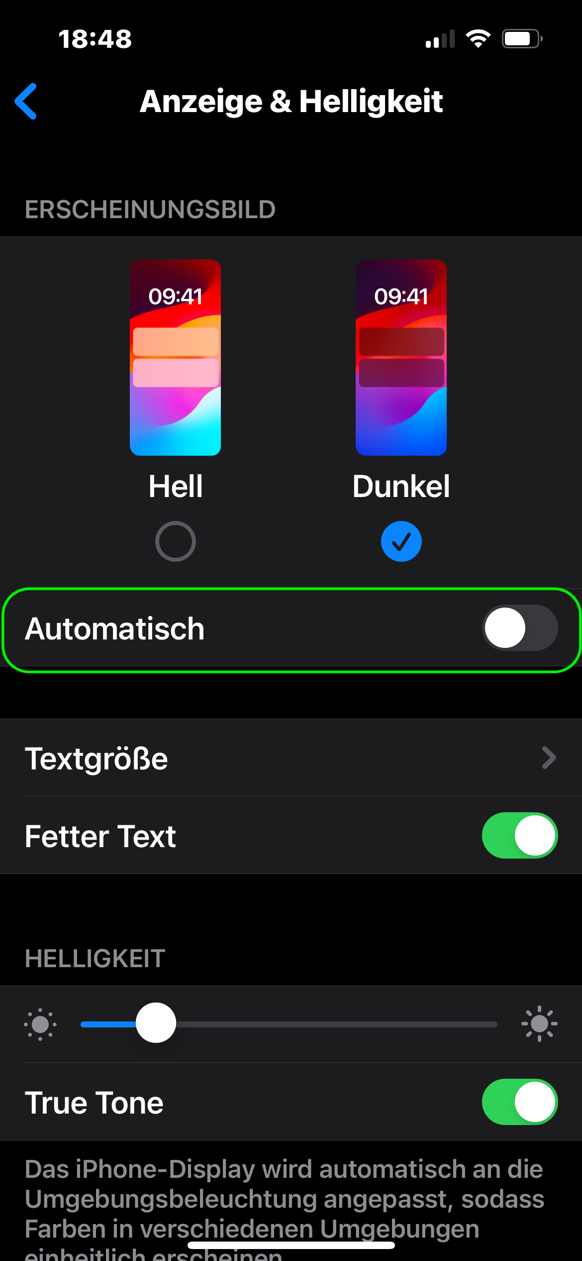Anzeige des iPhone ändert sich von selbst - Apple Community