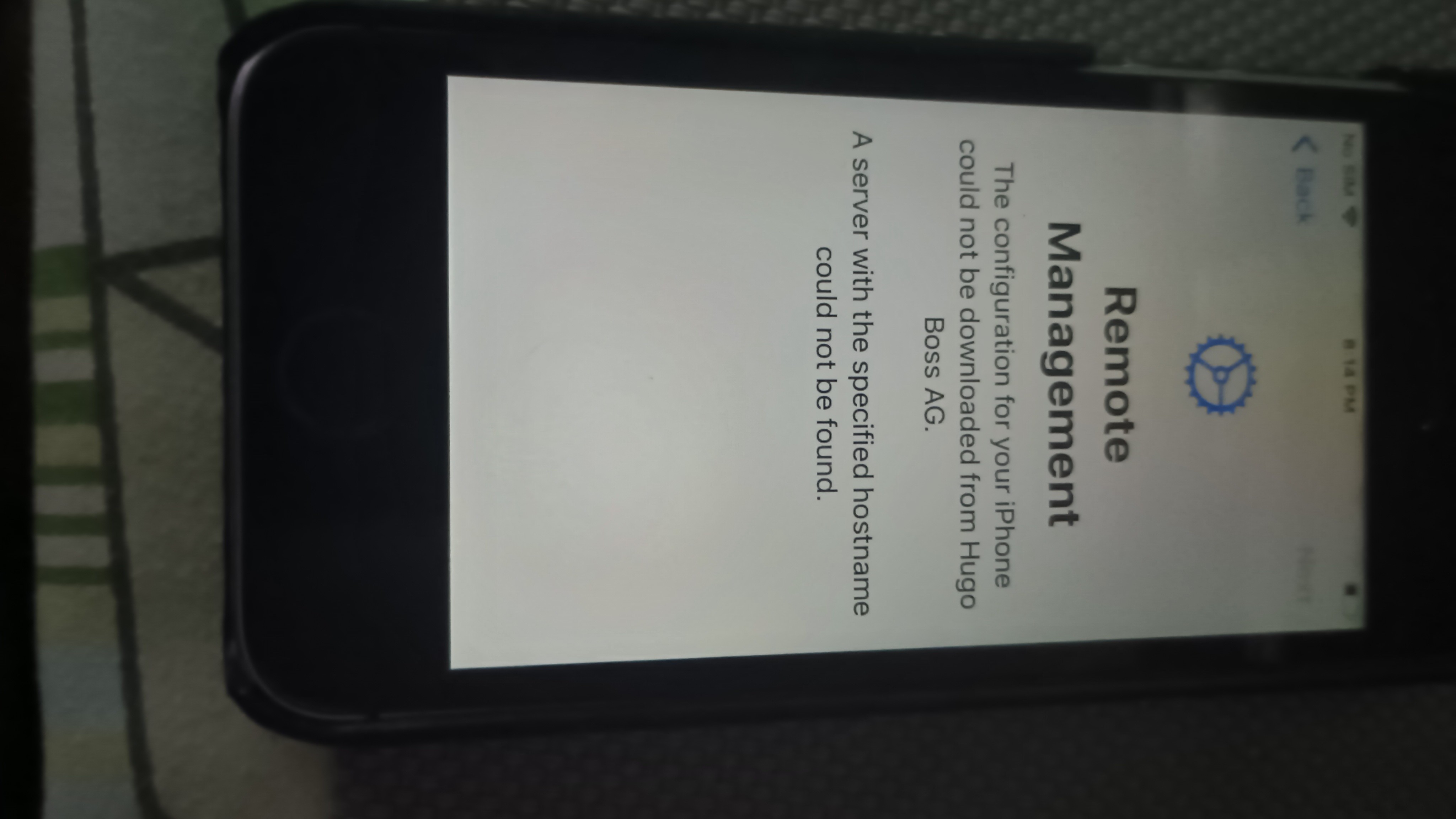 Server could not be found - Apple Community