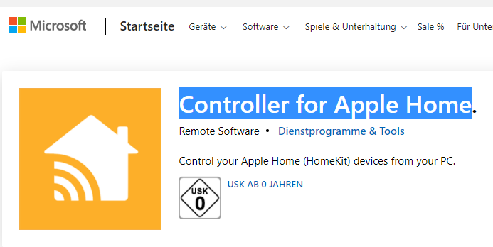 windows app controlle for Apple Home - Apple Community