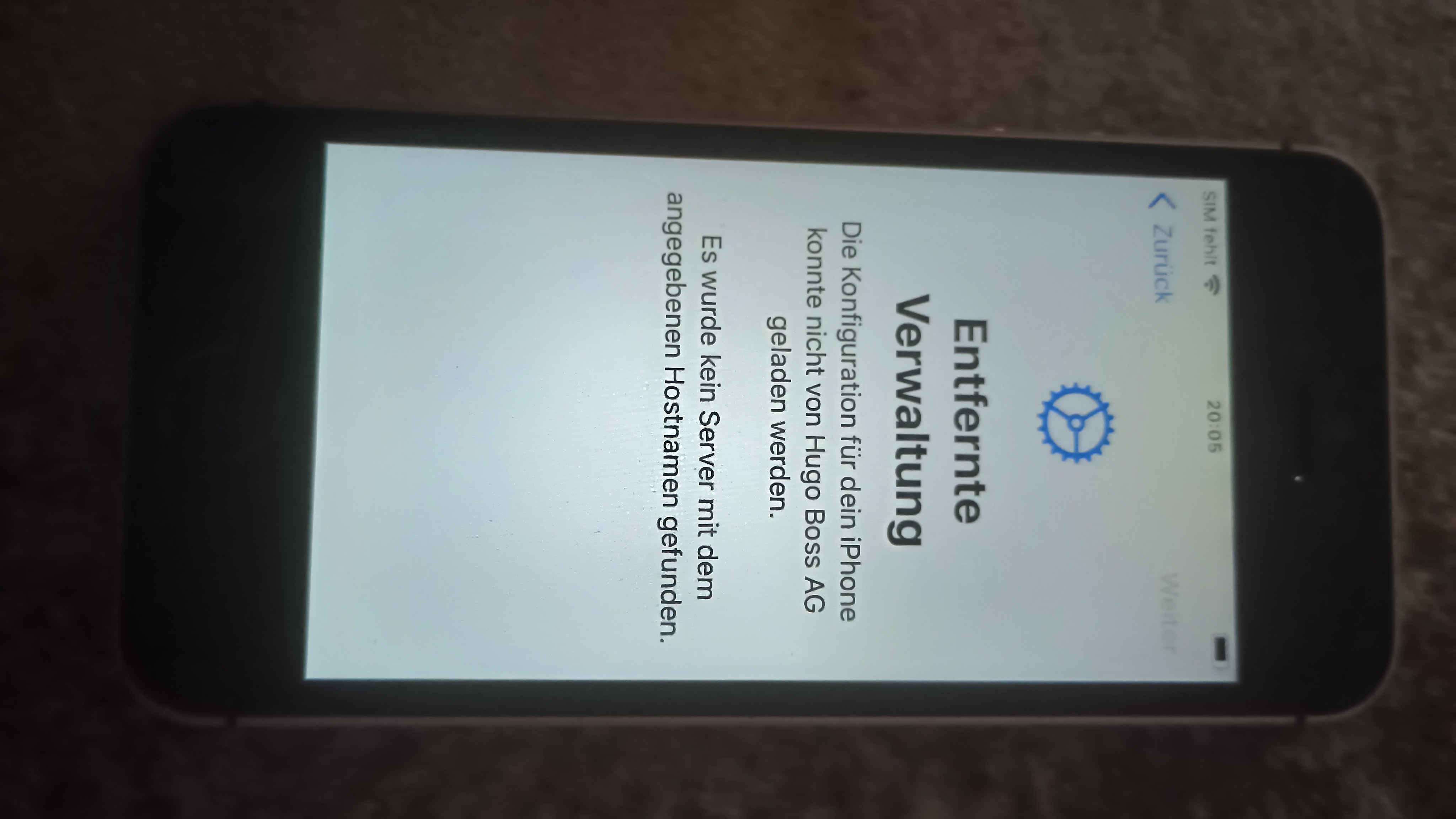 Server could not be found - Apple Community