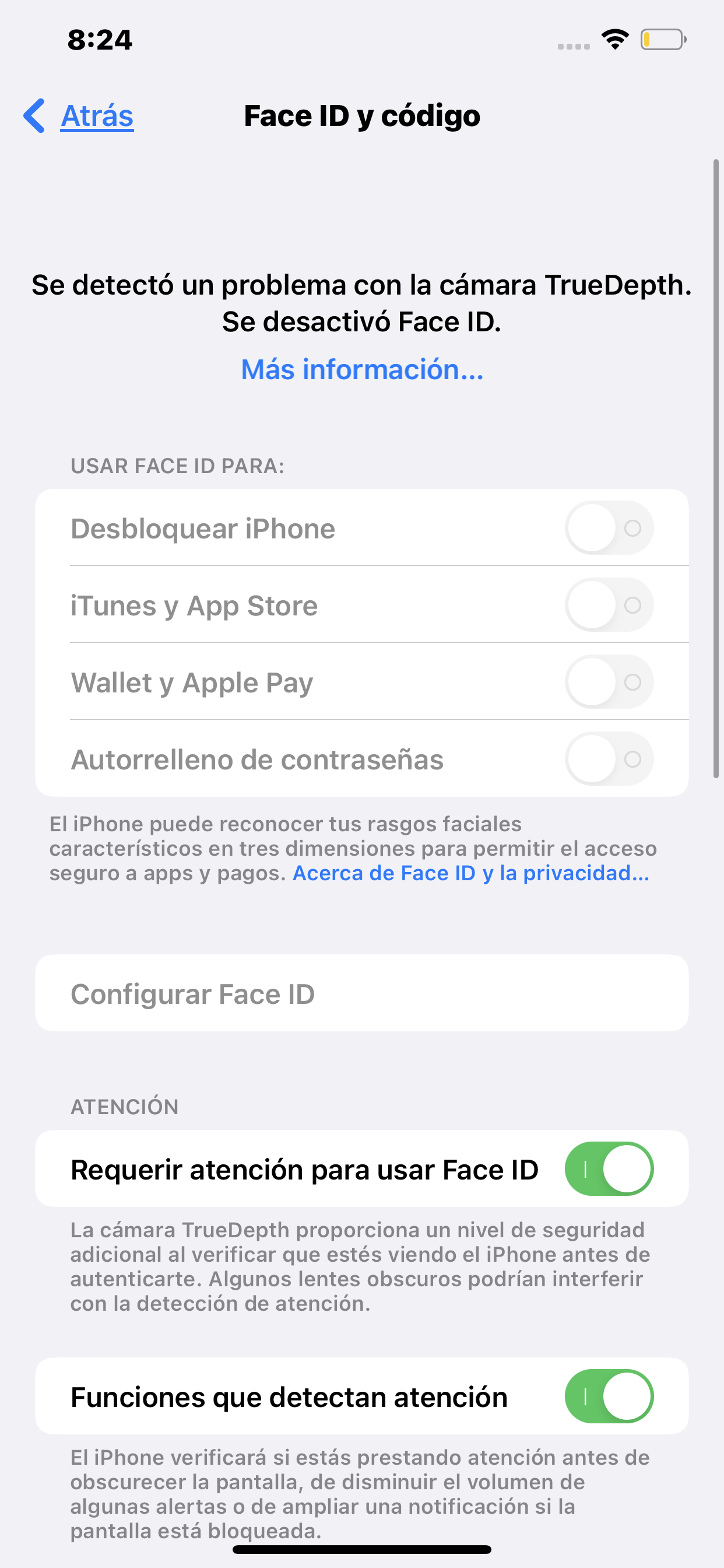 No puedo utilizar mi Face ID - Comunidad de Apple