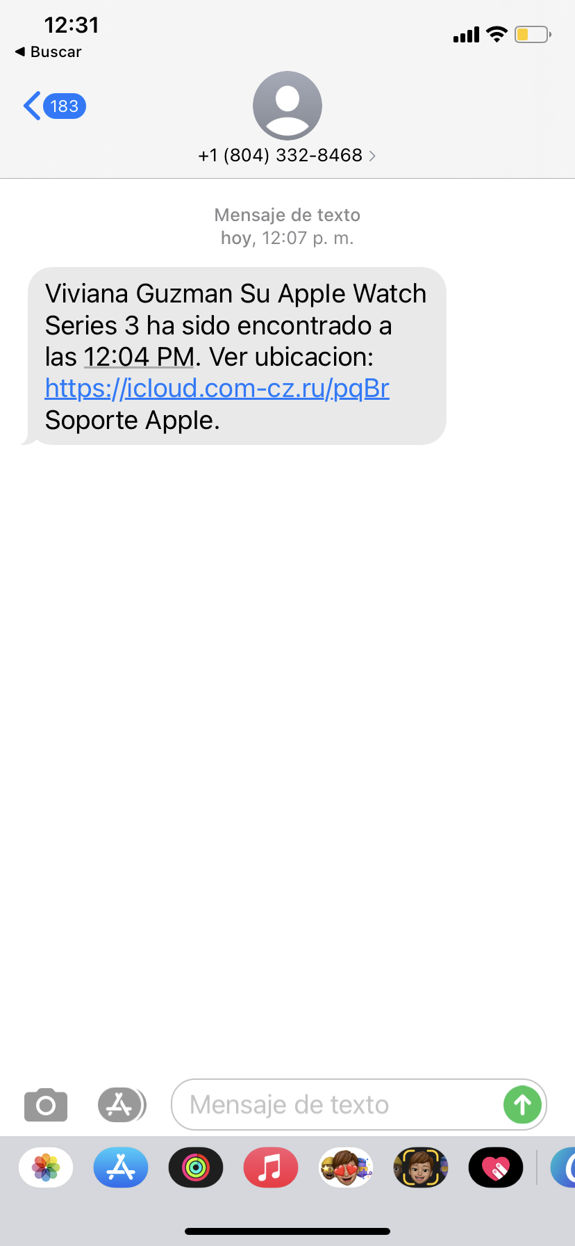 Me robaron mi reloj - Comunidad de Apple