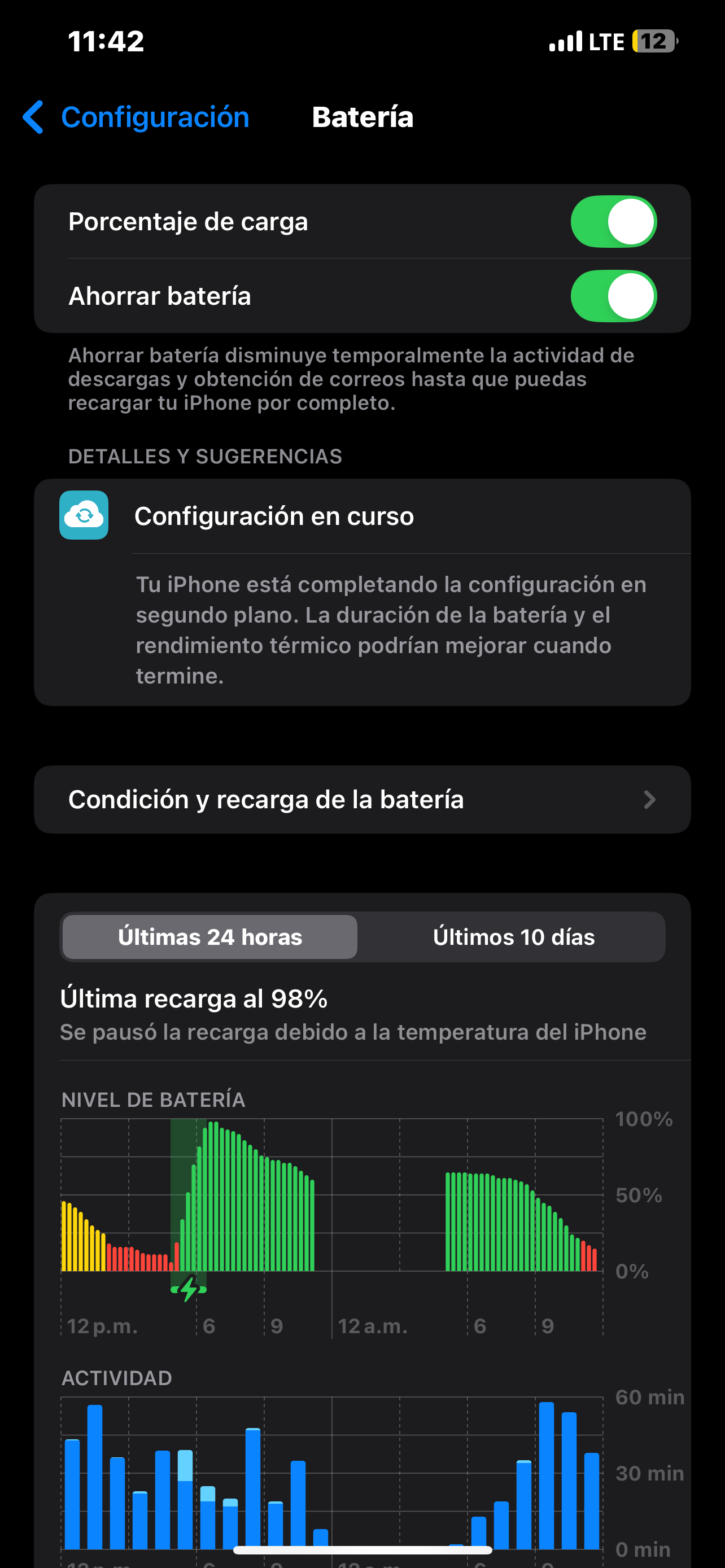 Qué significa que mi iPhone está compl… - Comunidad de Apple