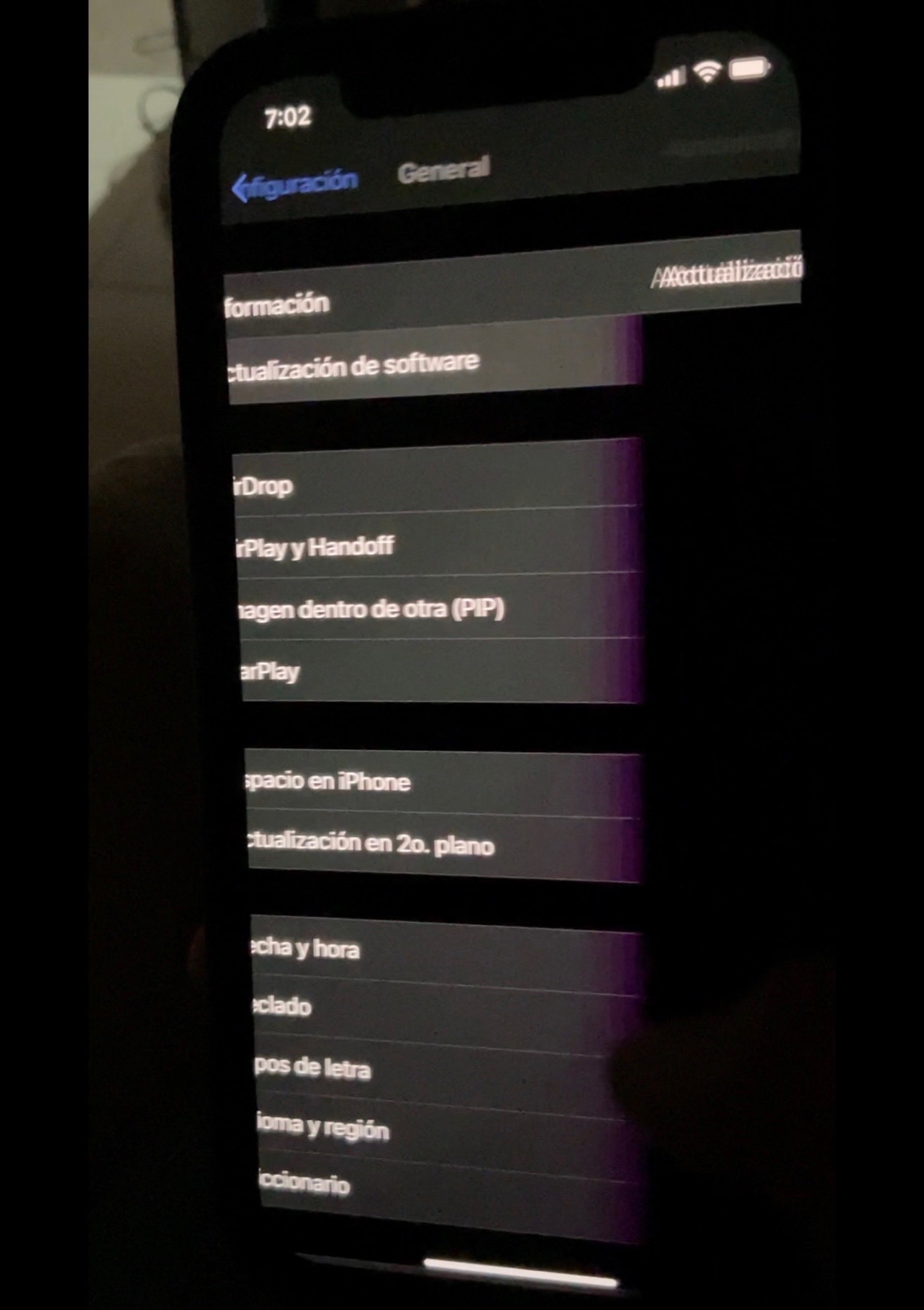 falla con la pantalla de iphone 12 pro… - Comunidad de Apple
