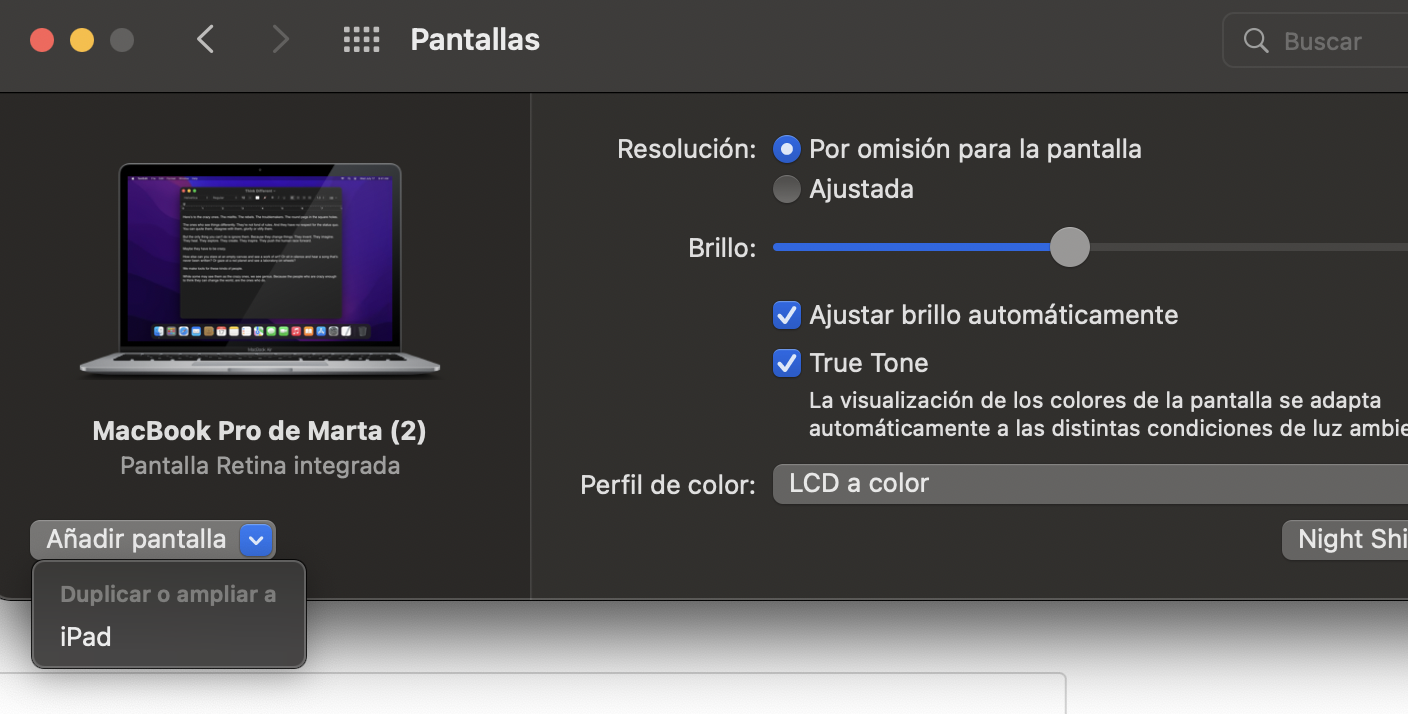 conectar otra pantalla con MacBook pro… - Comunidad de Apple