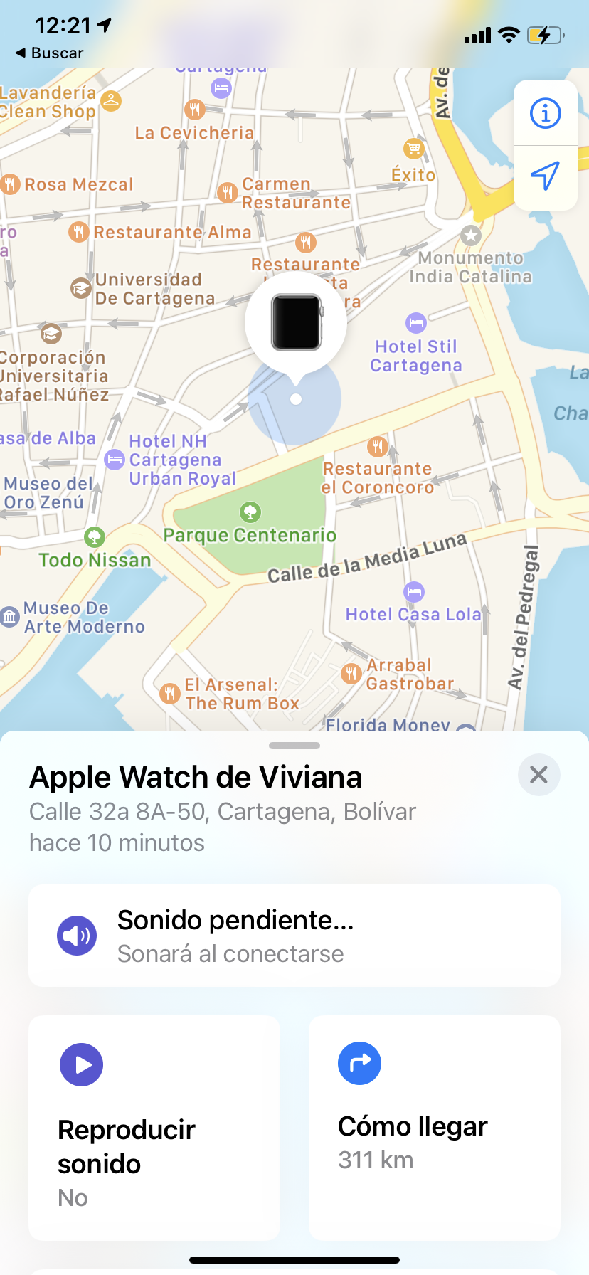 Me robaron mi reloj - Comunidad de Apple