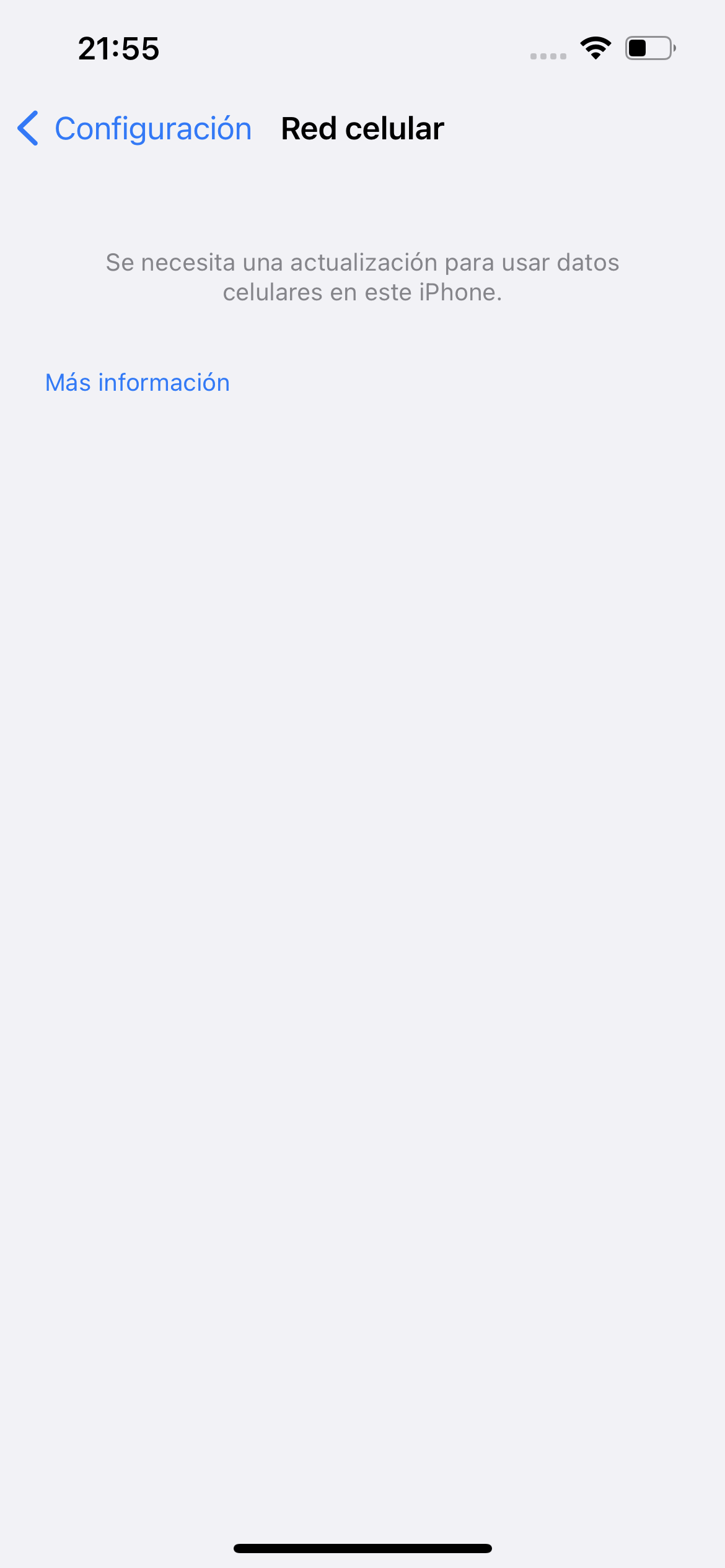 Error de red en mi iPhone - Comunidad de Apple