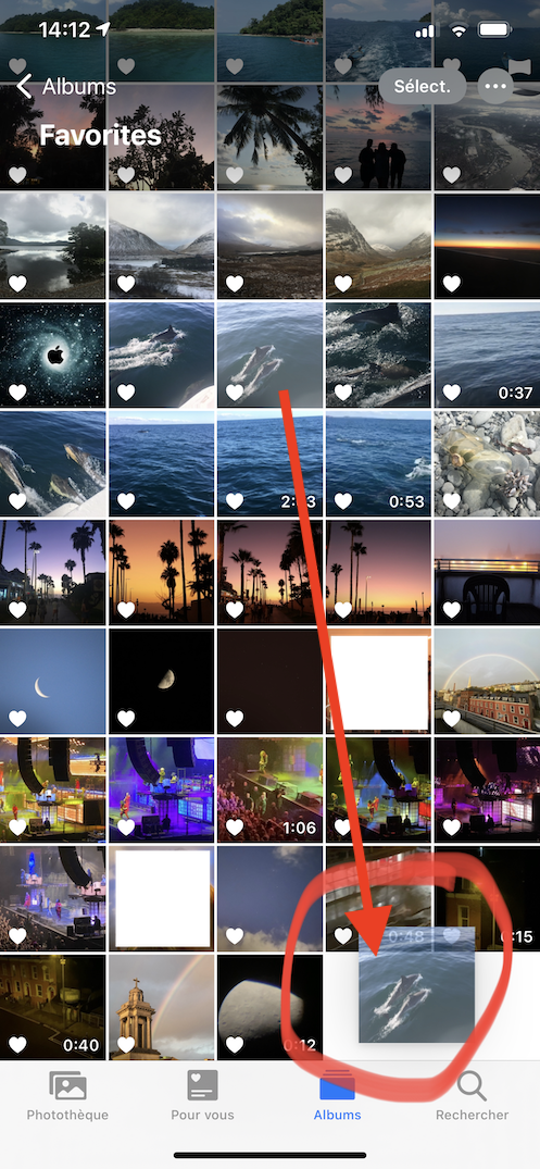 Changer l’ordre des photos dans un album… - Communauté Apple