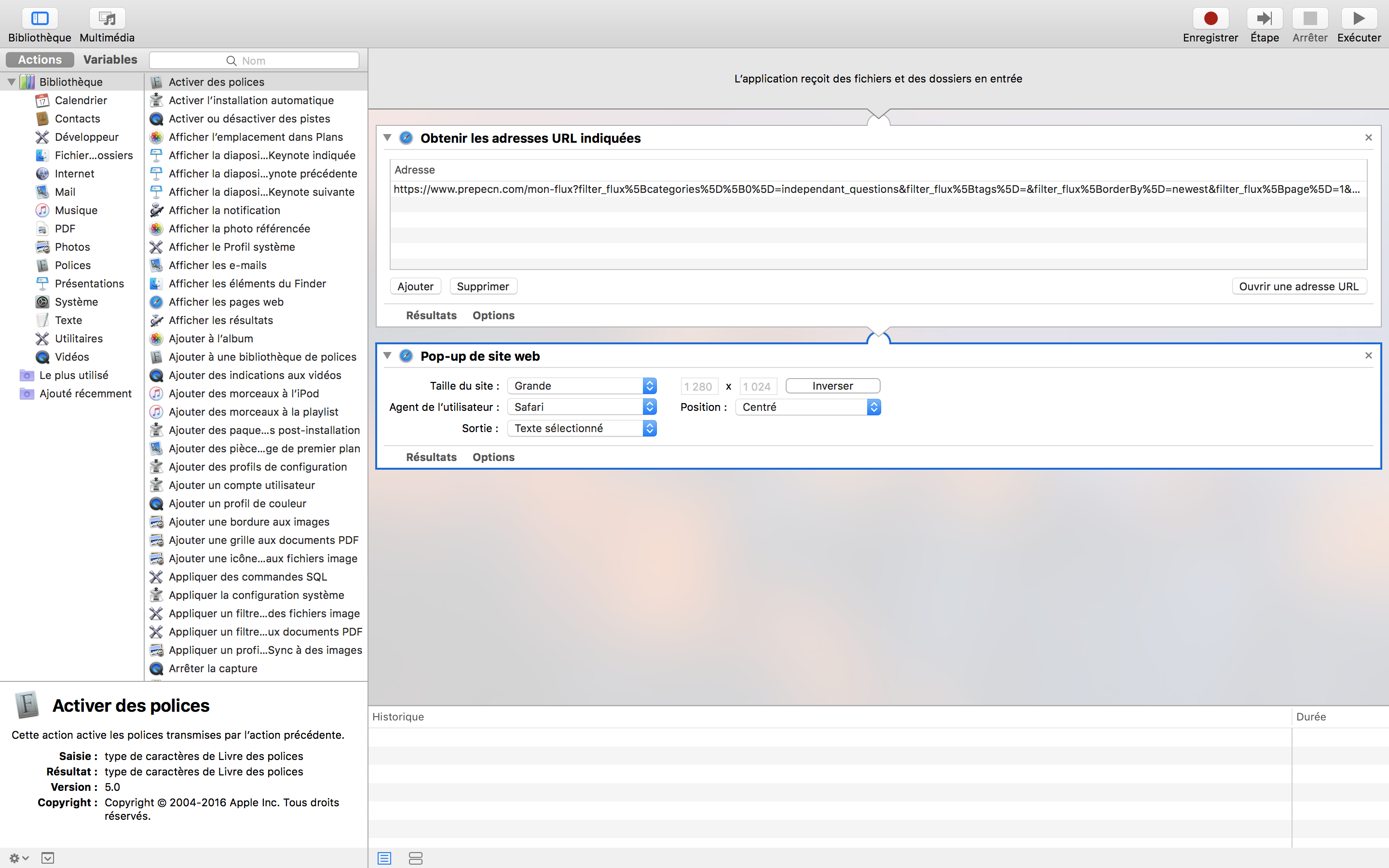 Creer une application ouvrant une page w… - Communauté Apple