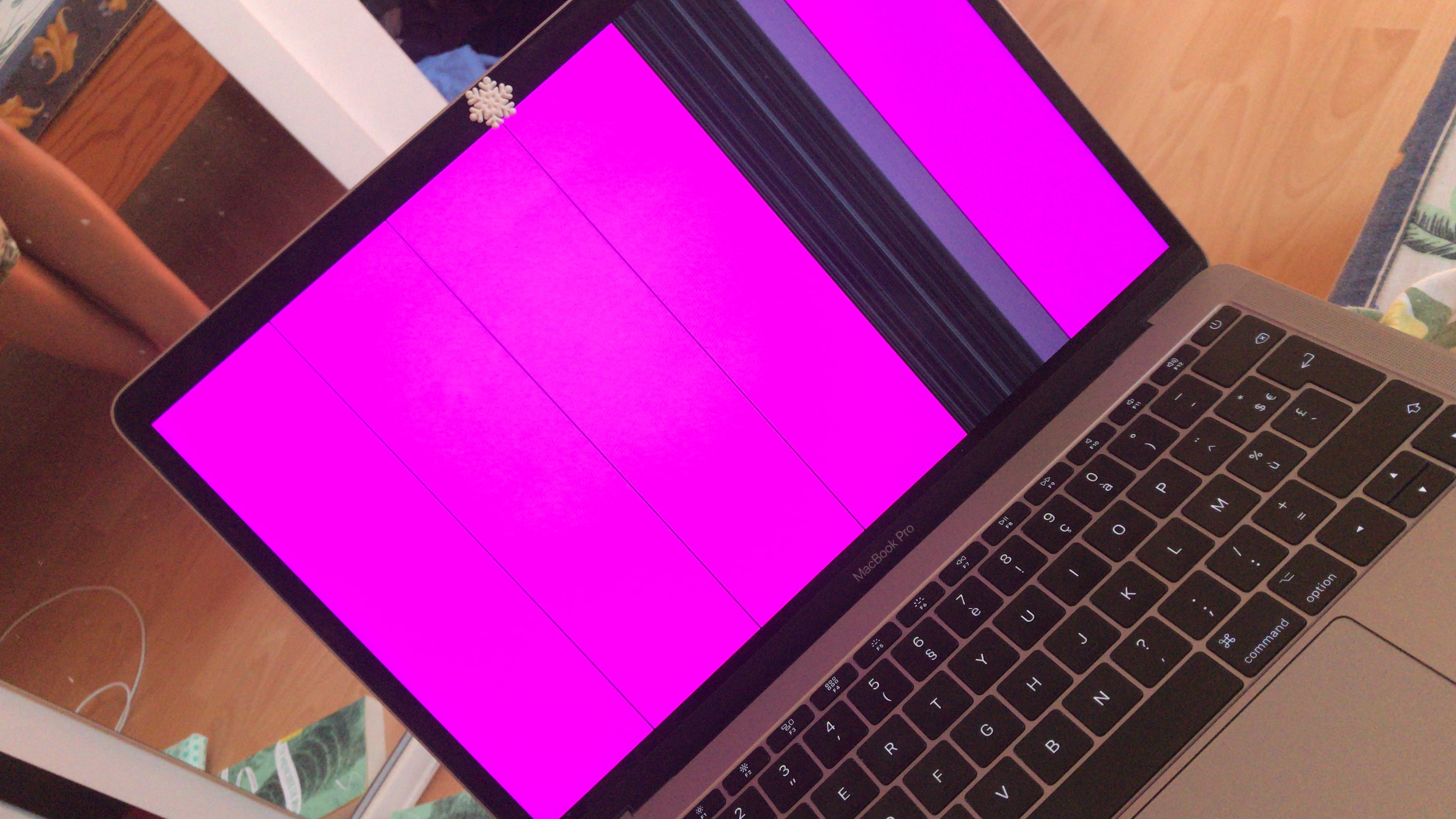 Écran rose, MacBook Pro - Communauté Apple