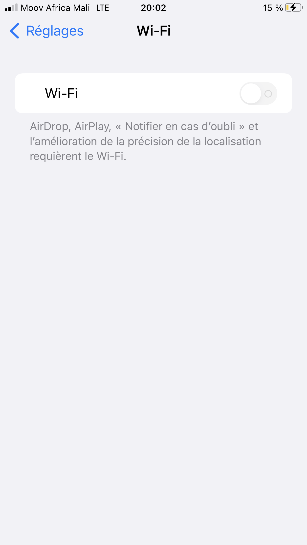 Wi-Fi iPhone ne s'active pas - Communauté Apple